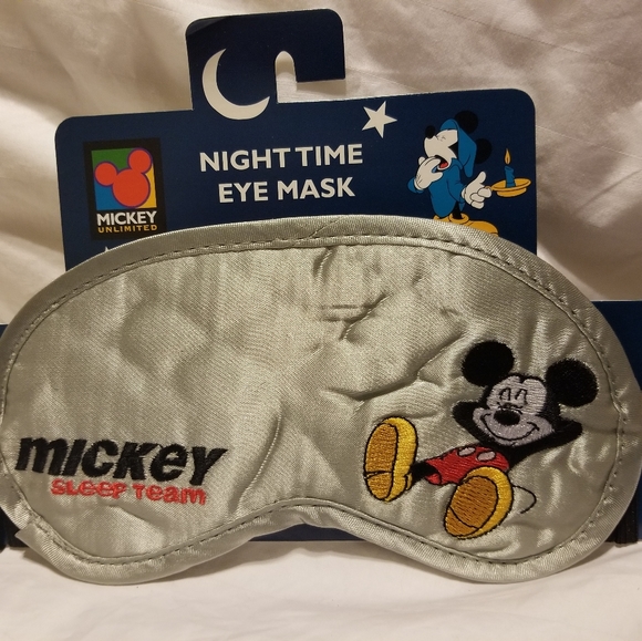 Disney | Accessories | Mickey Mouse Disney Night Time Eye Mask ...